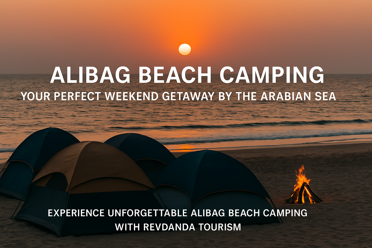 Alibag Beach Camping – Best Weekend Getaway Near Mumbai!
