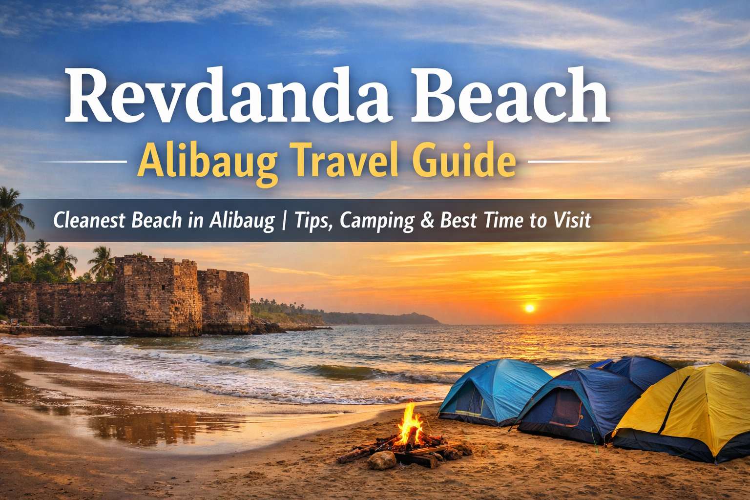 Revdanda Beach Alibaug Travel Guide | Revdanda Tourism